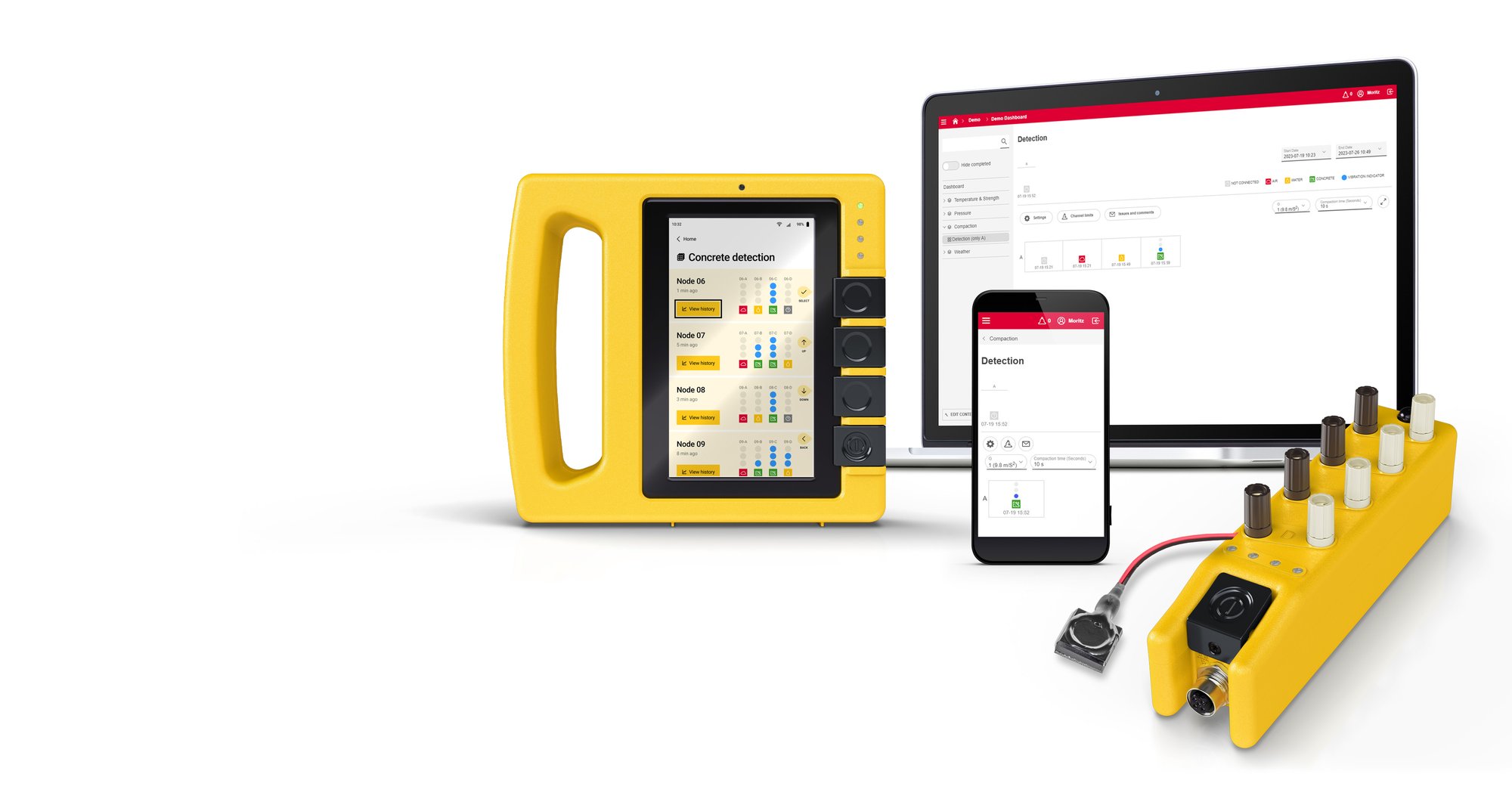 Phono Concrete Detection And Compaction Monitoring
